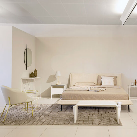 CALLIGARIS Shape Leather Upholstered Bench | DōMA Home Furnishings